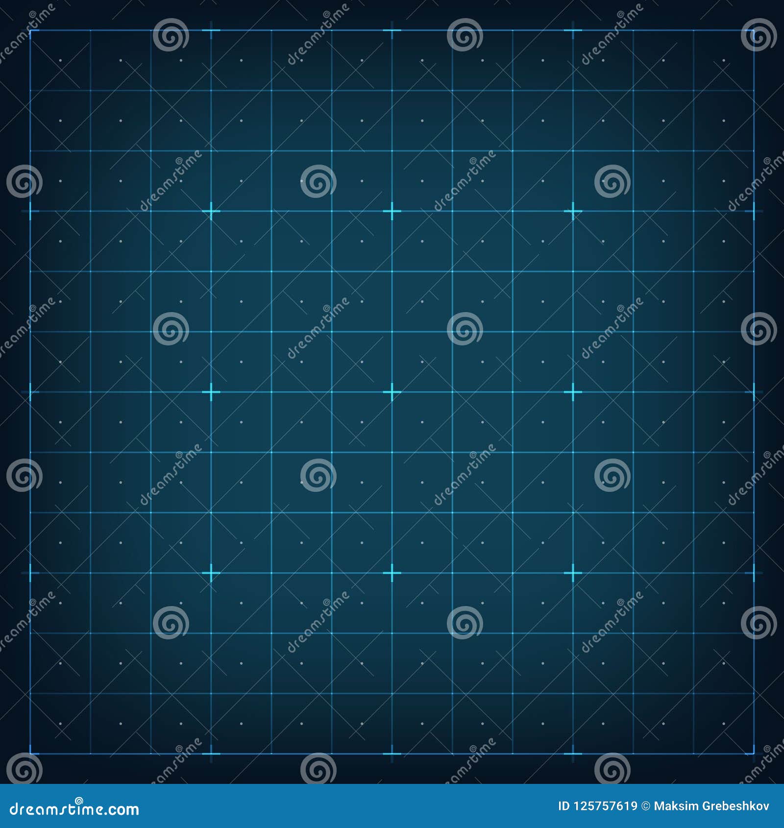 Grid interface HUD stock vector. Illustration of game - 125757619