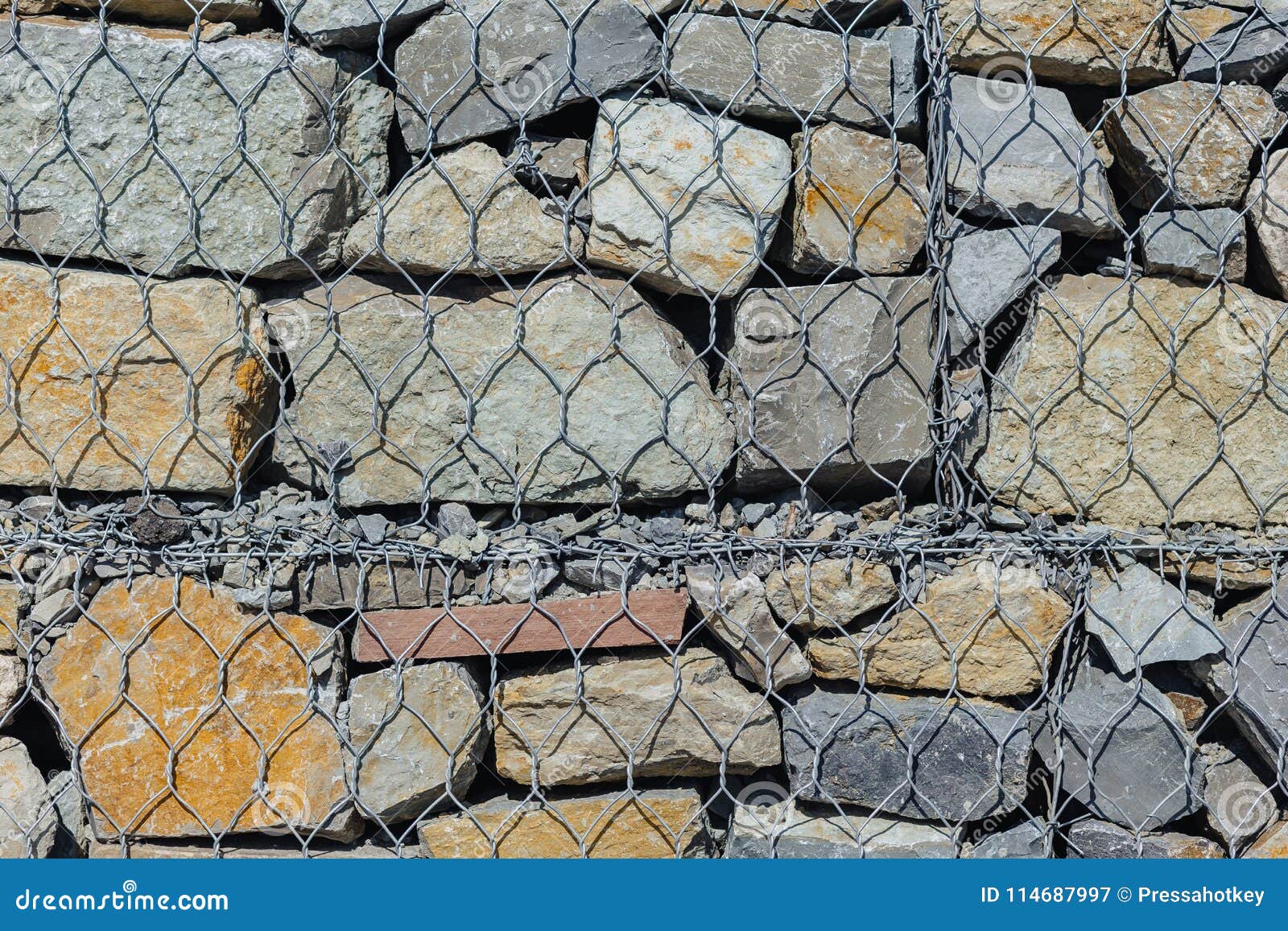 Grid Wall and Texture Stones Stock Image - Image of construction, metal ...