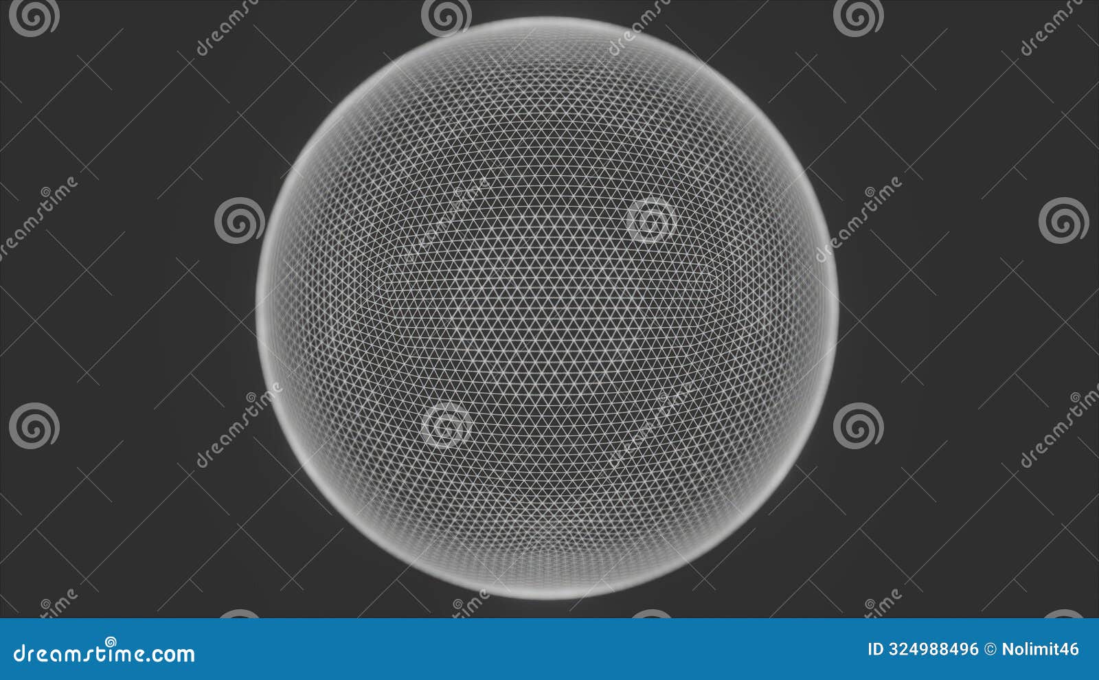 Grid white sphere stock illustration. Illustration of concept - 324988496