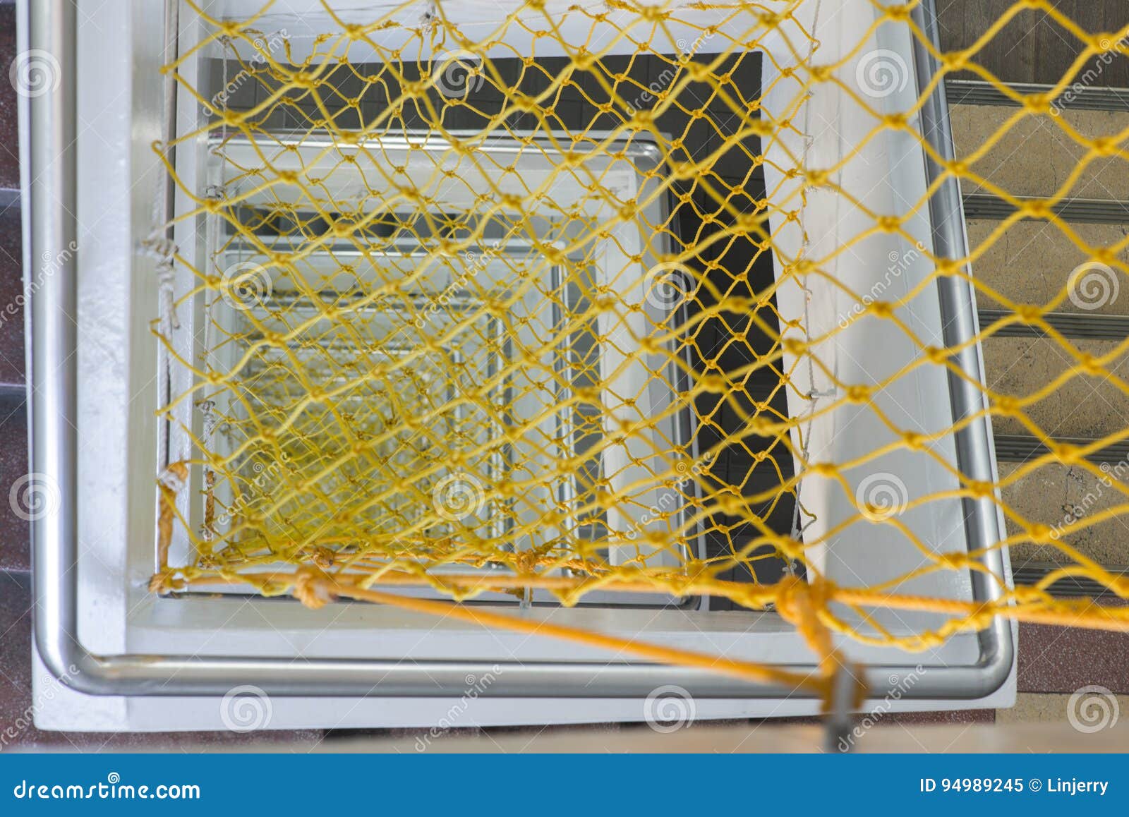 Grid of Wire Ropes Viewed from Above Stock Image - Image of equipment ...