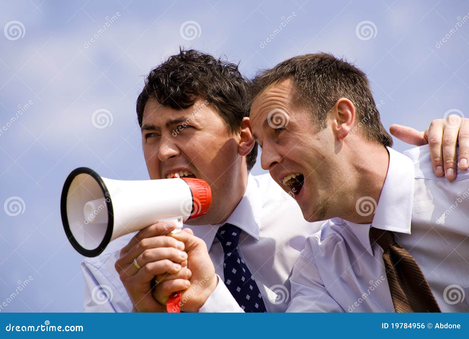 Grida fotografia stock. Immagine di finanza, imprenditore - 19784956