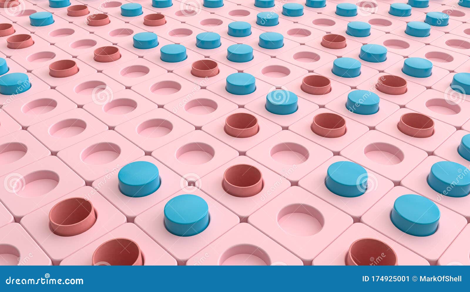 Gridal Perforated Cube Boxes Background. Abstract Background With Stack ...