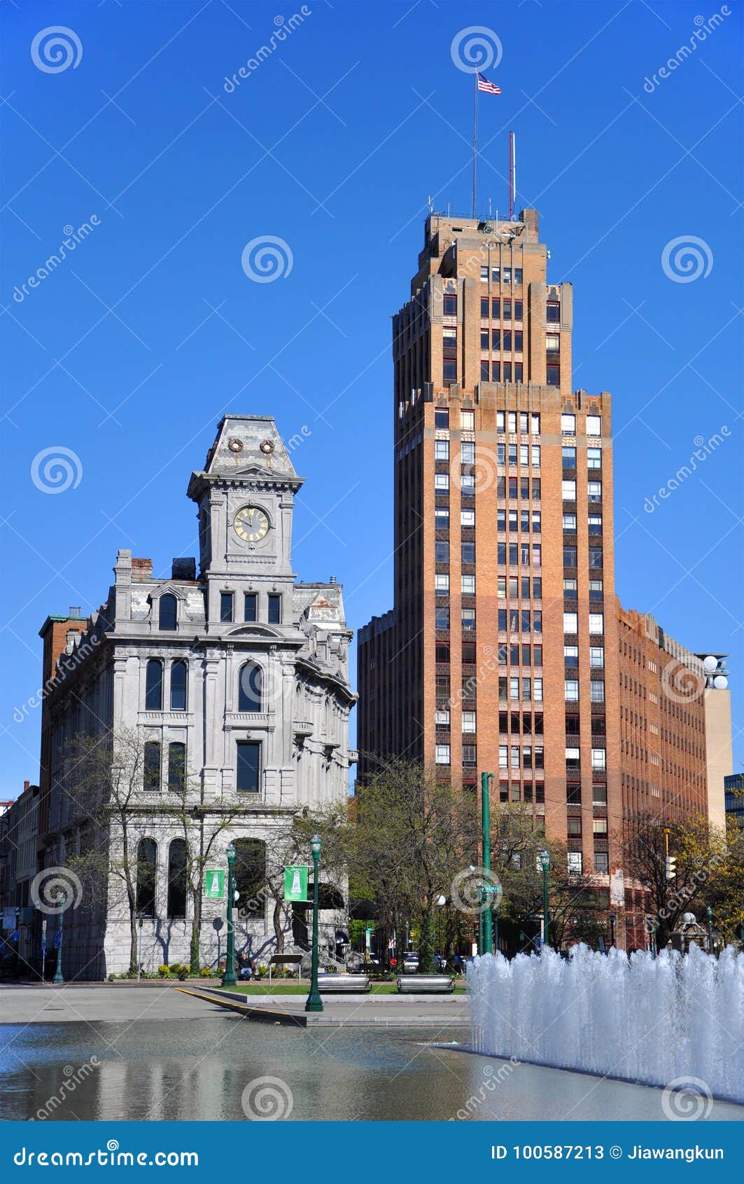 Gridley Building and State Tower Building, Syracuse, NY Stock Image ... Gridley Building and State Tower Building, Syracuse, NY Stock Image ...