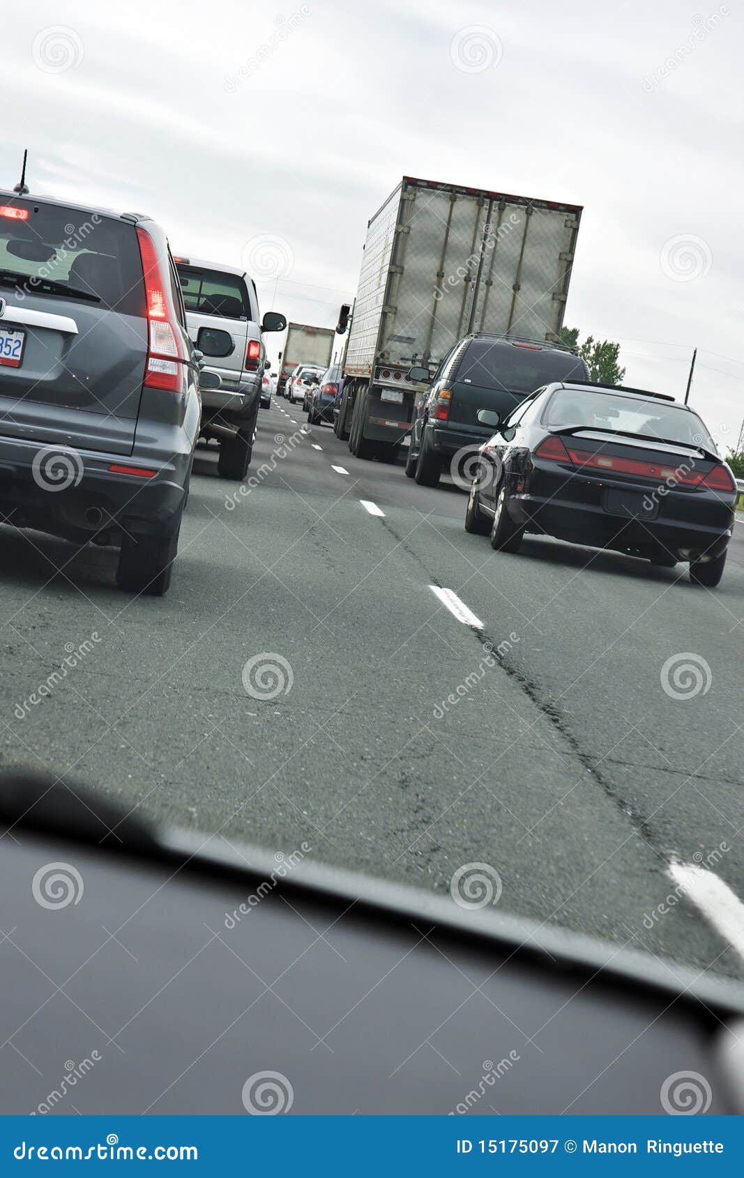 Gridlock stock image. Image of pollution, congestion - 15175097