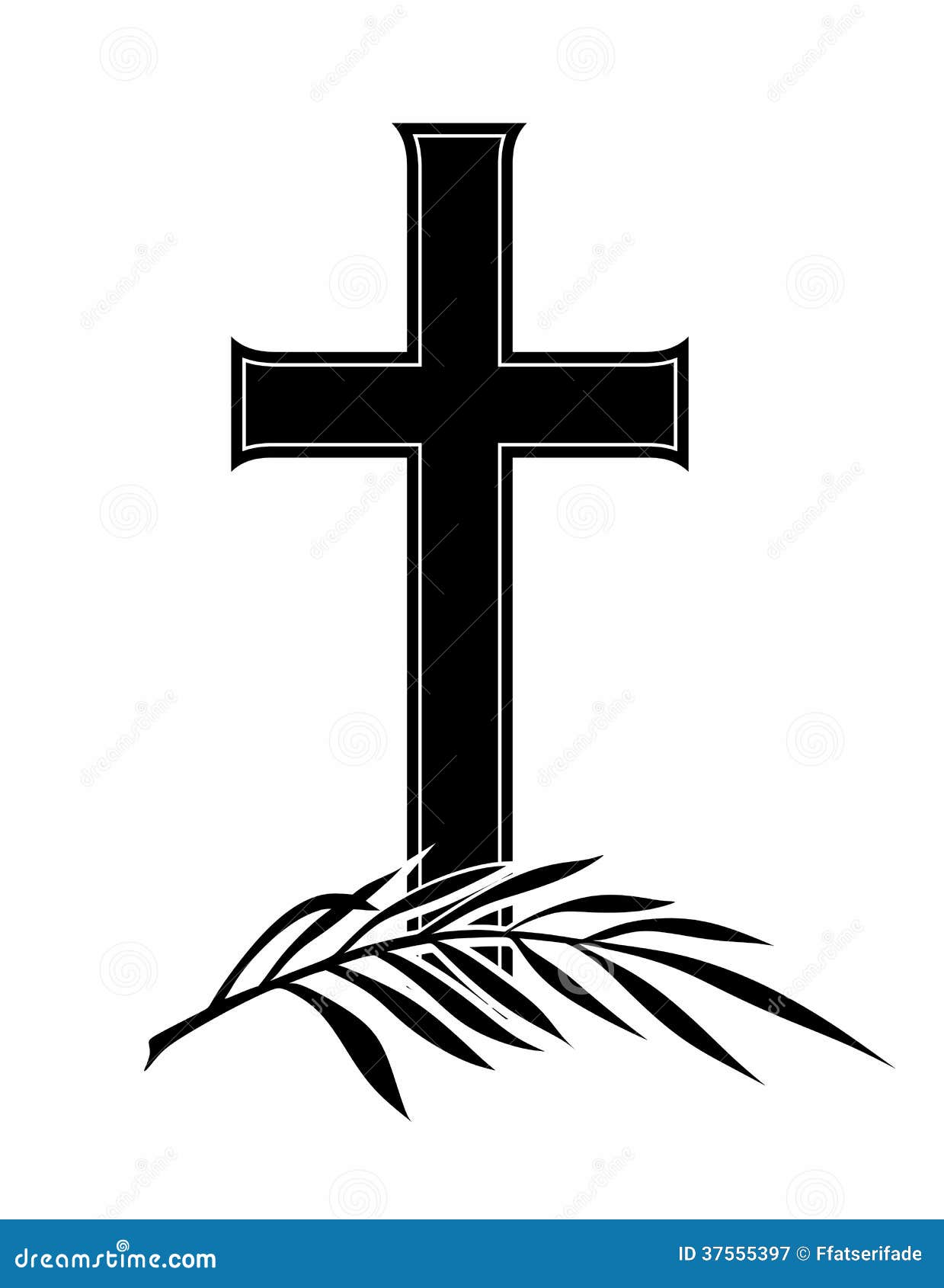 Grief stock illustration. Illustration of mourning, symbol - 37555397