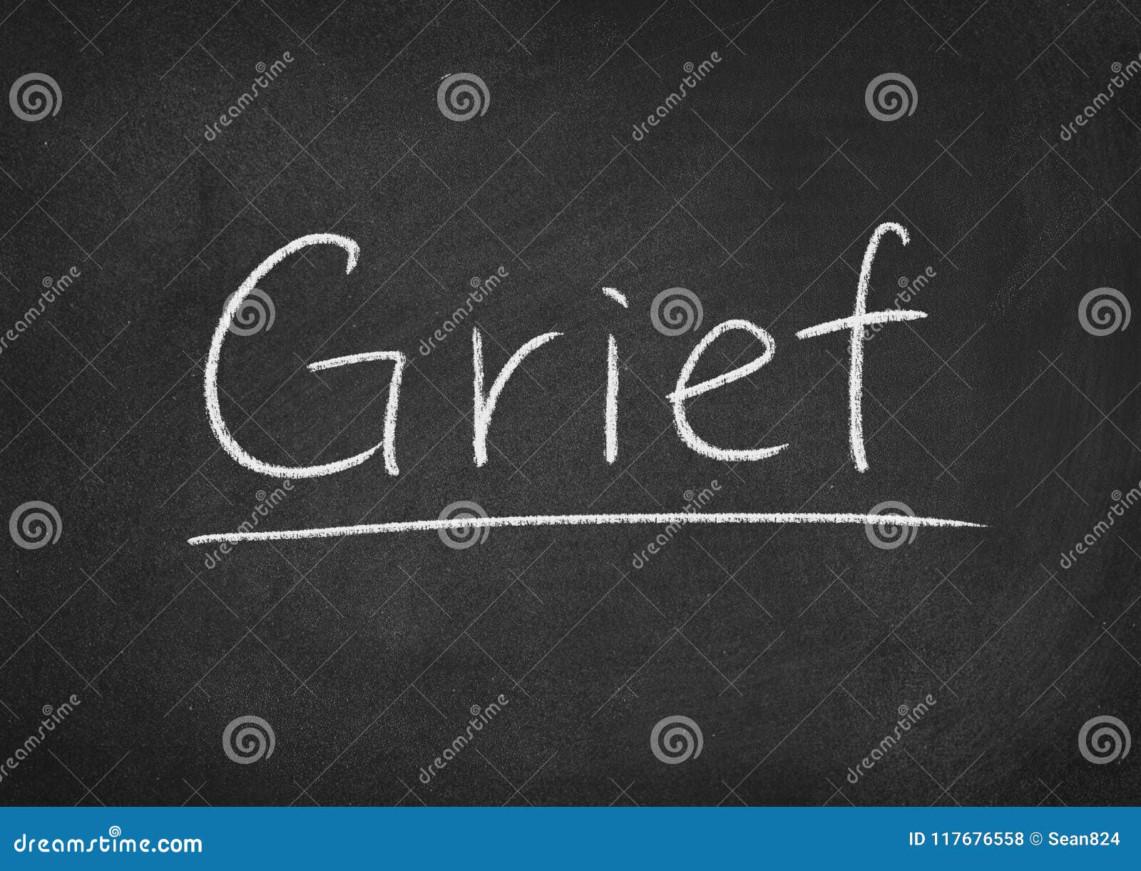 Grief stock photo. Image of chalkboard, grief, abstract - 117676558