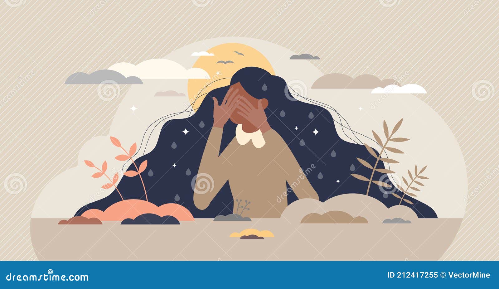 Negative Feeling Emoticon Cartoon Vector | CartoonDealer.com #190681411