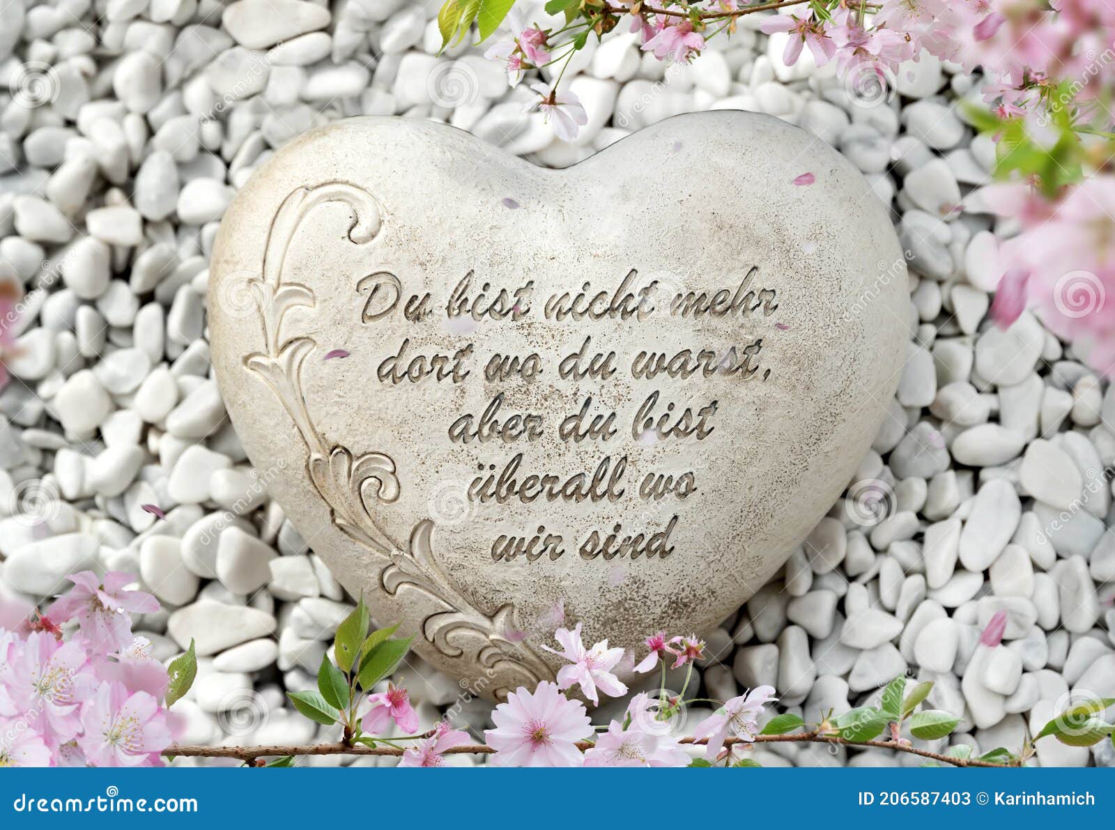 Grief - Memory - Death. Heart on a Grave Stock Image - Image of grief ...