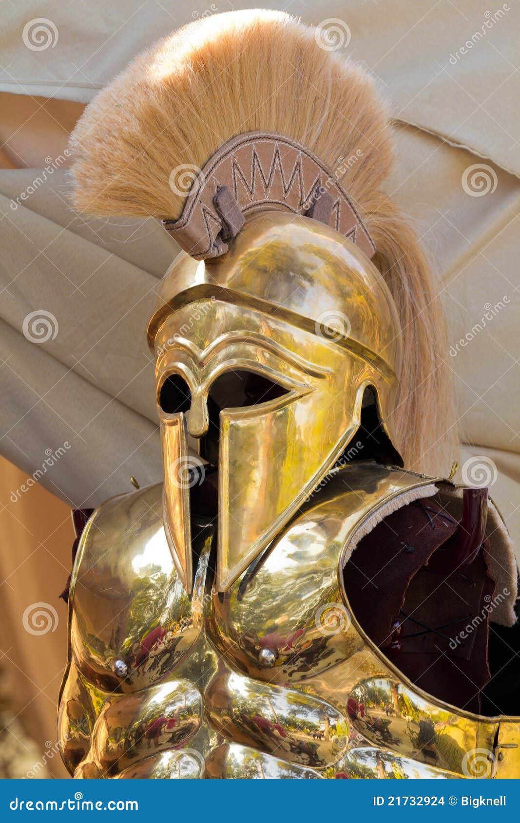 Grieks pantser stock foto. Image of schild, imperium - 21732924