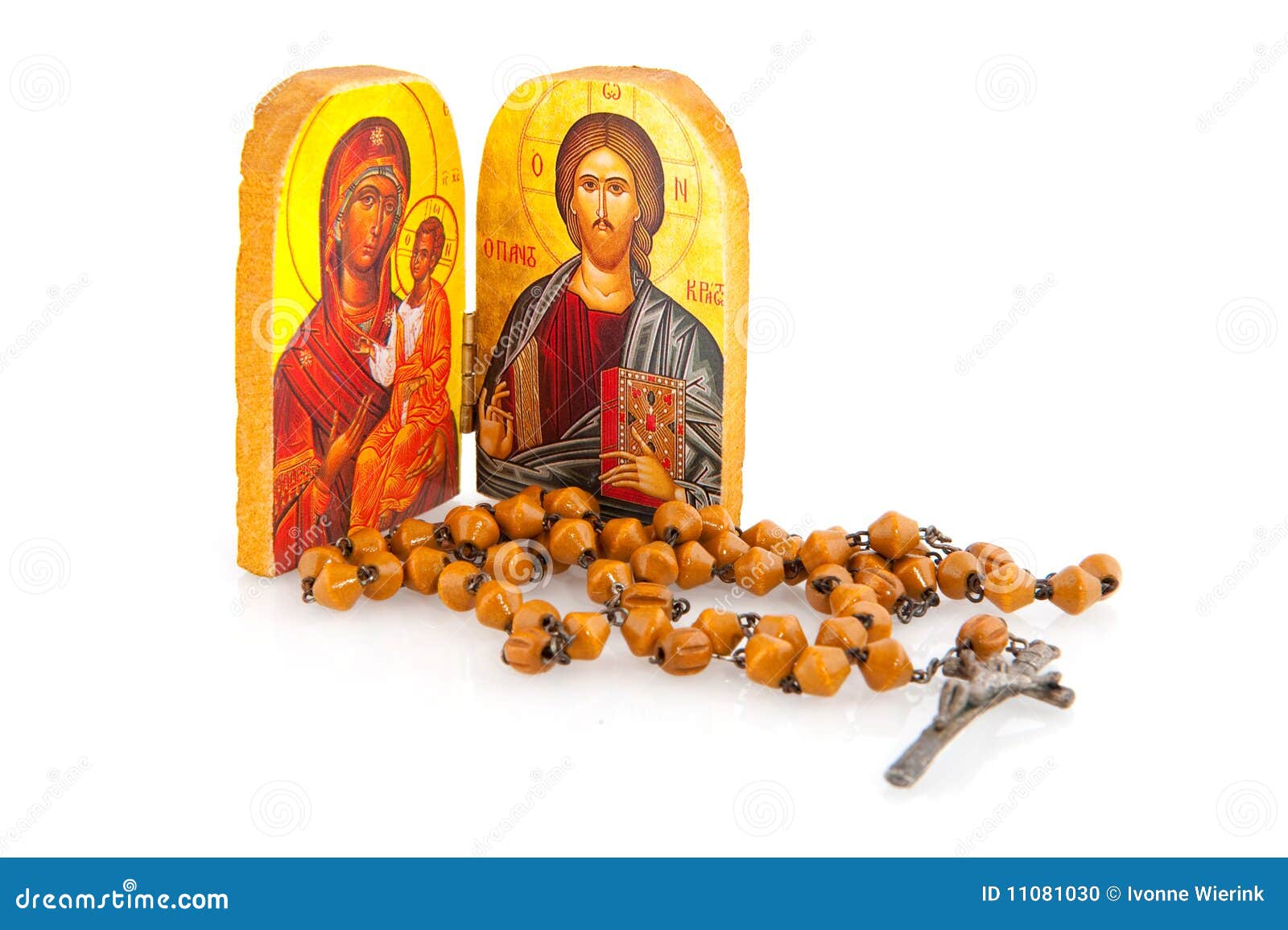 Griekse Orthodoxe Godsdienst Stock Foto - Image of rozentuin, beeld ...