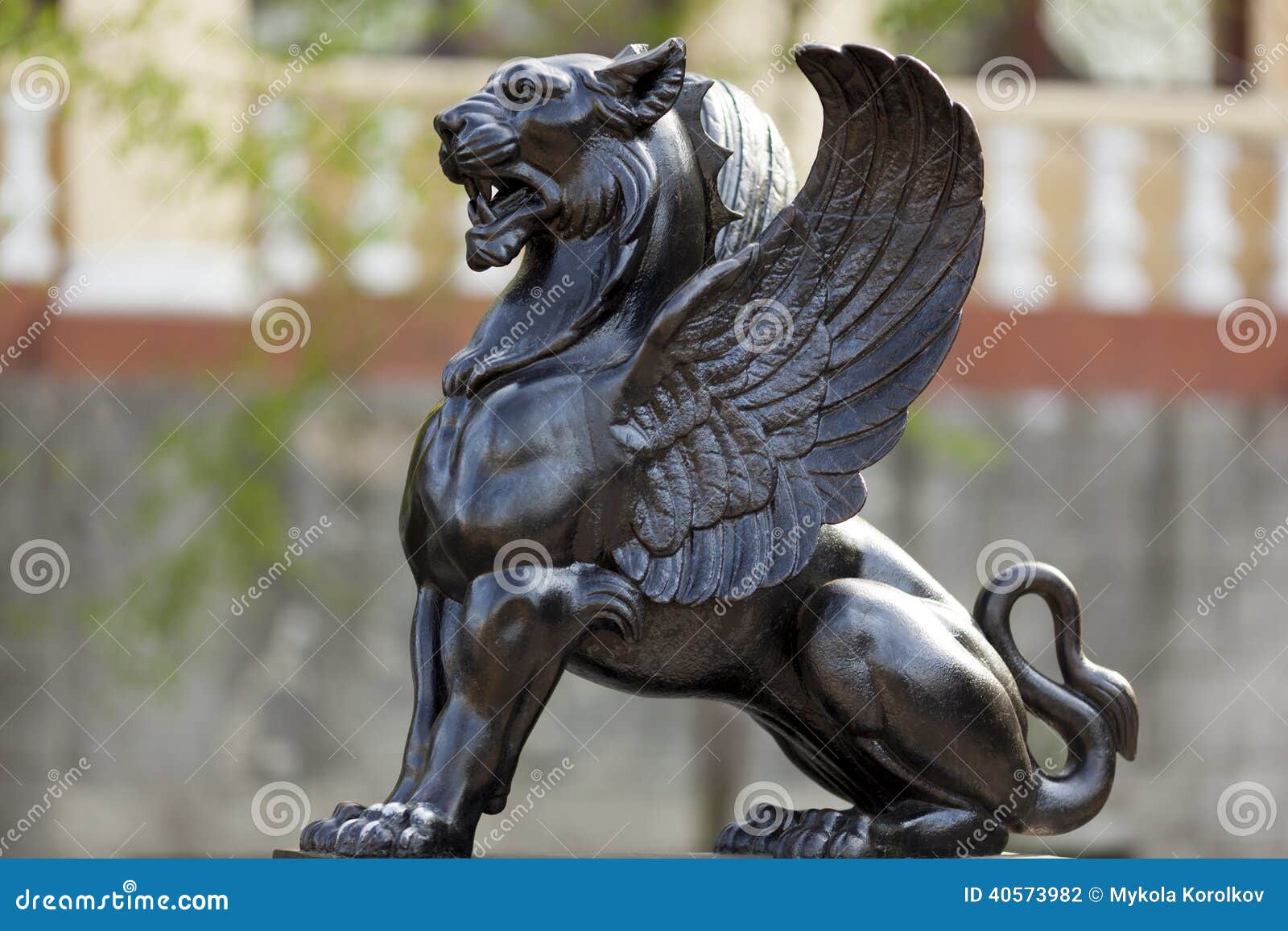 The griffin stock photo. Image of paws, animal, gold - 40573982