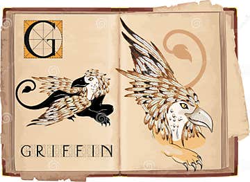 Griffin stock vector. Illustration of legendary, creatures - 54434052