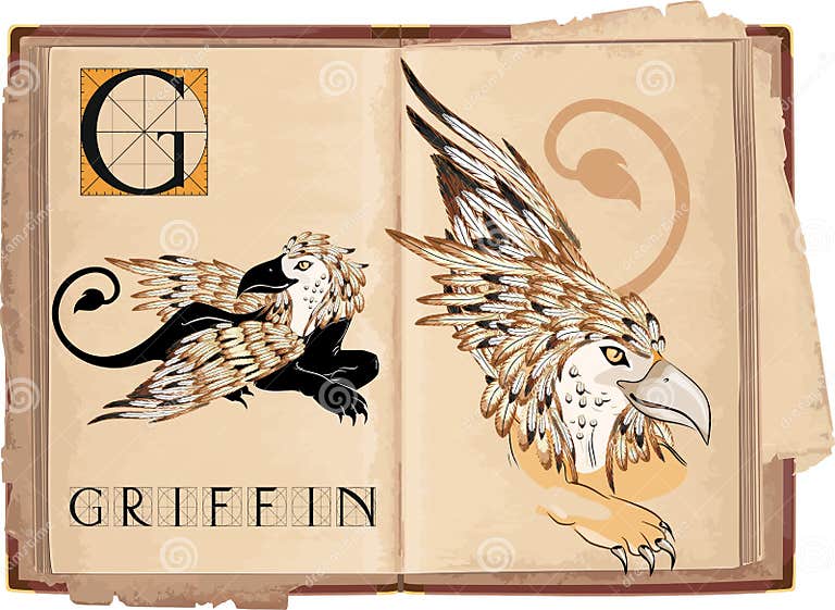 Griffin stock vector. Illustration of legendary, creatures - 54434052