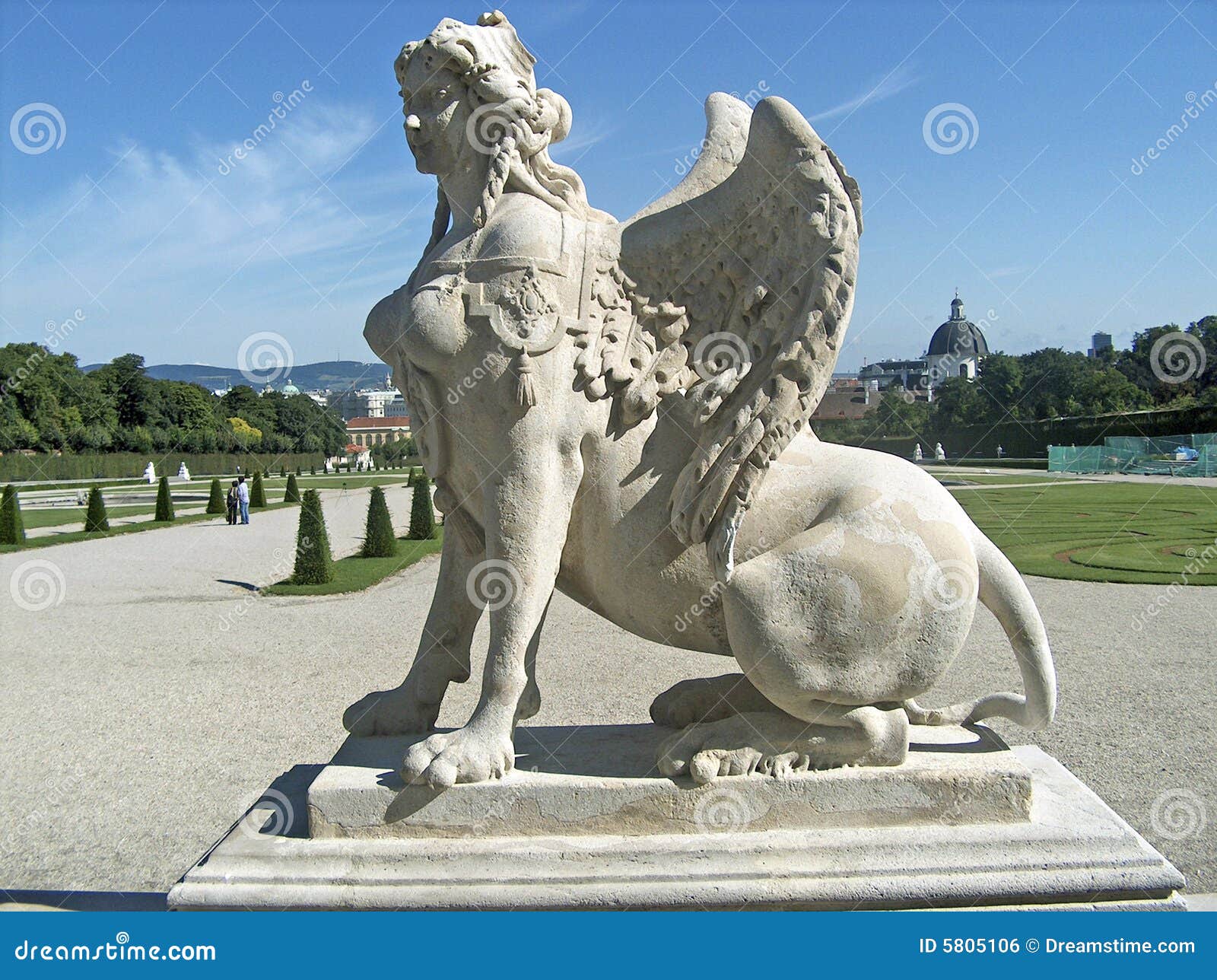 Griffin statue in Vienna stock photo. Image of griffin - 5805106