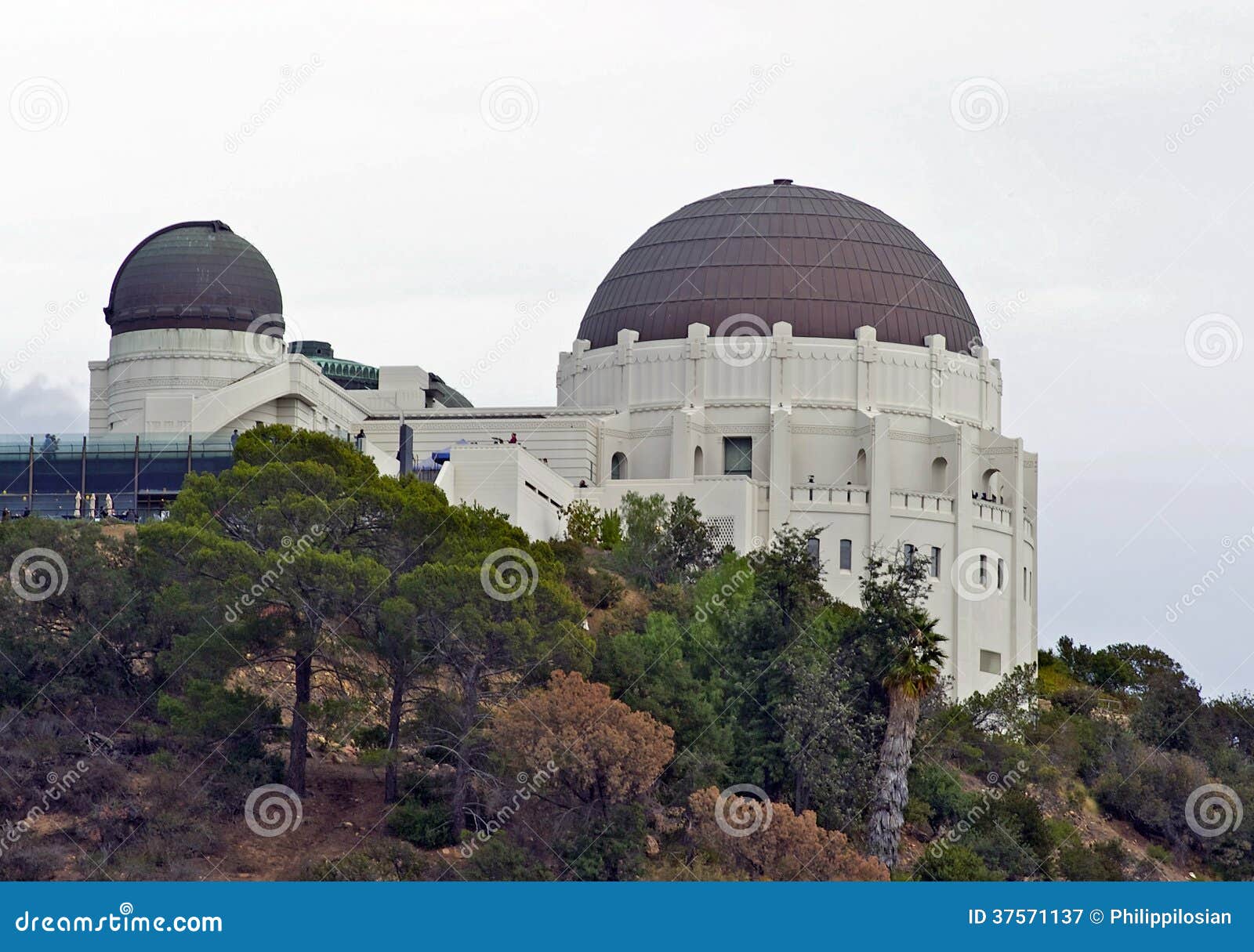 Griffith Observatory editorial photography. Image of design - 37571137