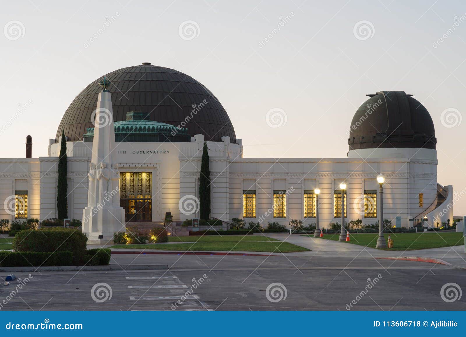 The Griffith Observatory Building. Editorial Stock Photo - Image of ...