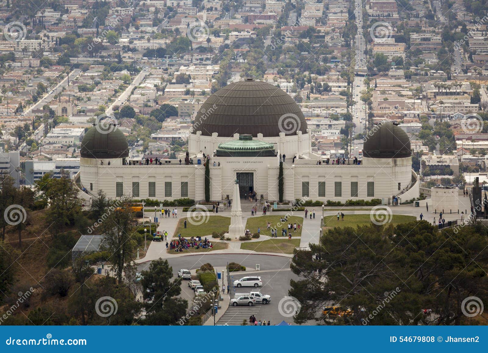 Griffith Observatory a Los Angeles California Fotografia Stock ...