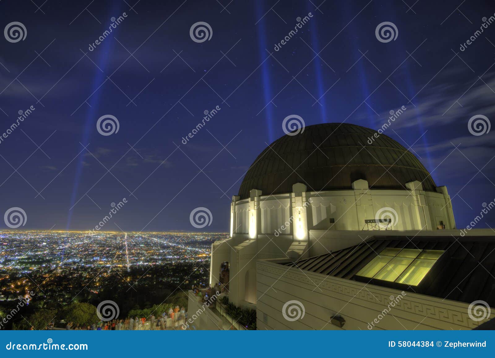 Griffith Observatory Los Angeles Stock Photo - Image of aimed, griffith ...