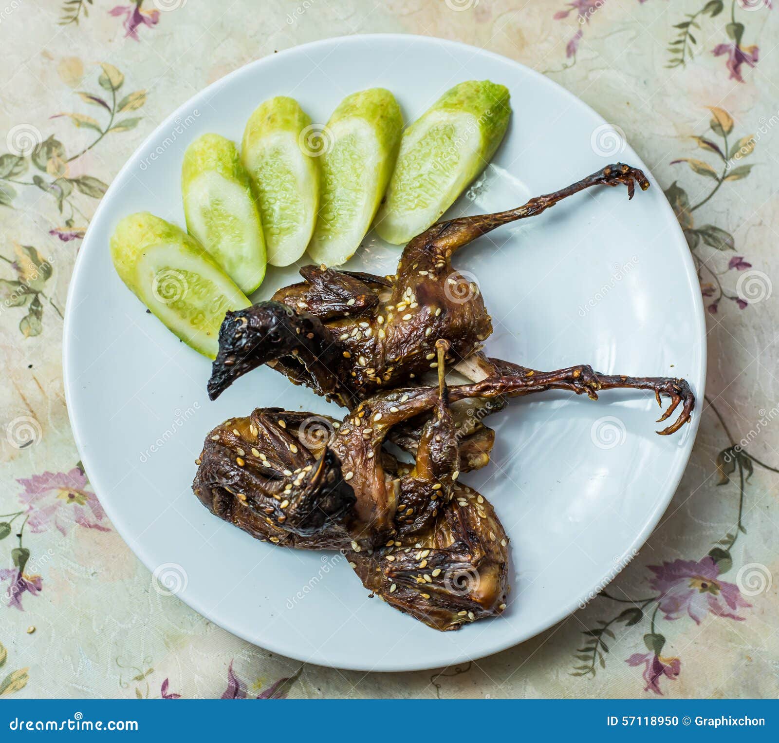 Grill bird stock photo. Image of thailand, sauce, chili - 57118950