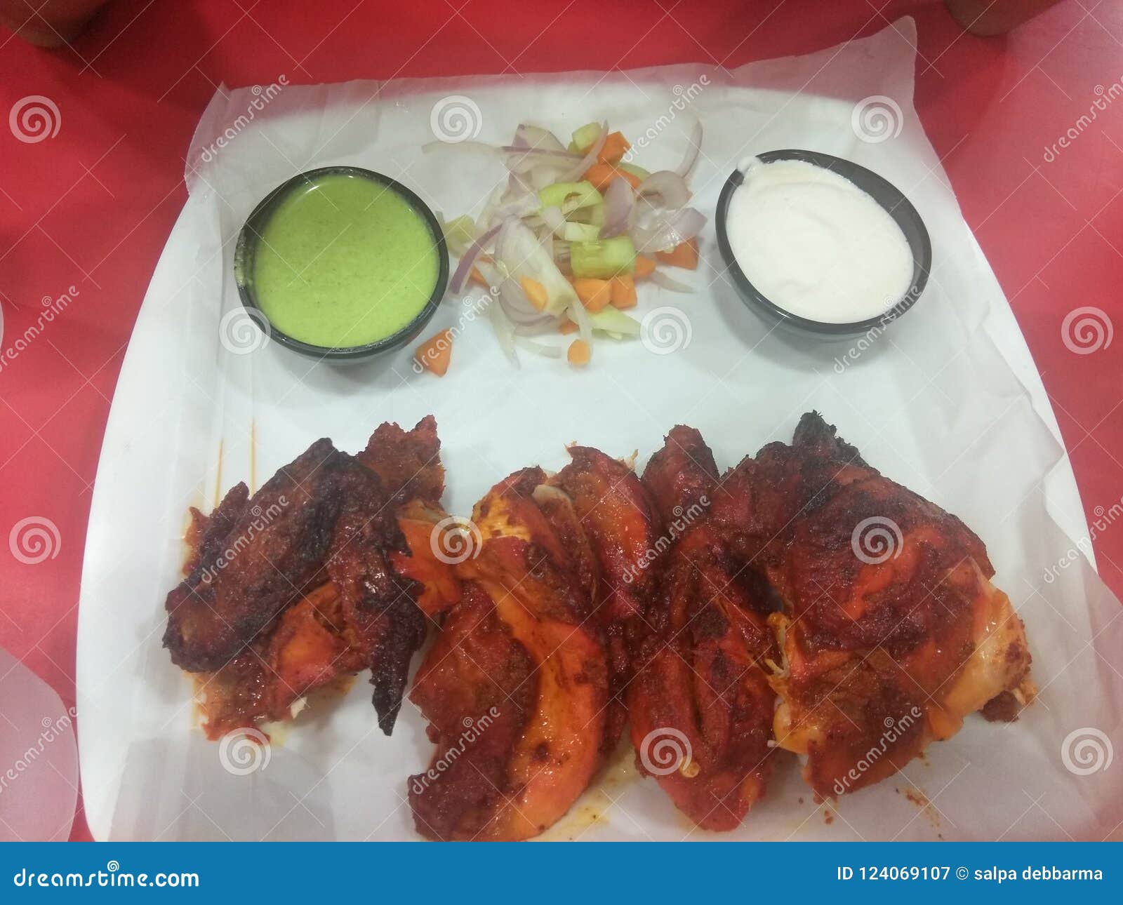 Grill chiken stock image. Image of chiken, tastiest - 124069107