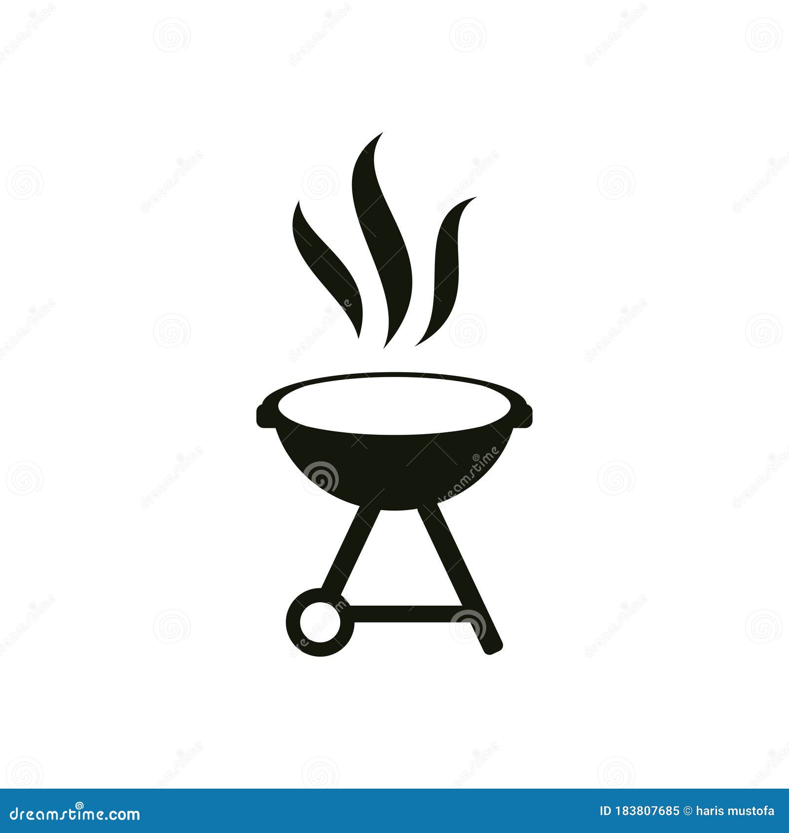 Grill Graphic Design Template Vector Isolated Stock Illustration ...