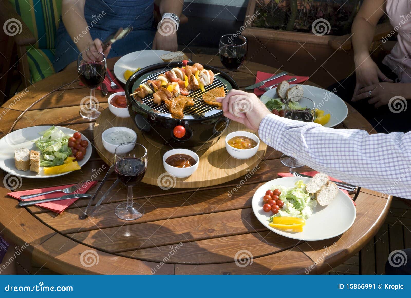 The grill party stock image. Image of meat, delicious - 15866991