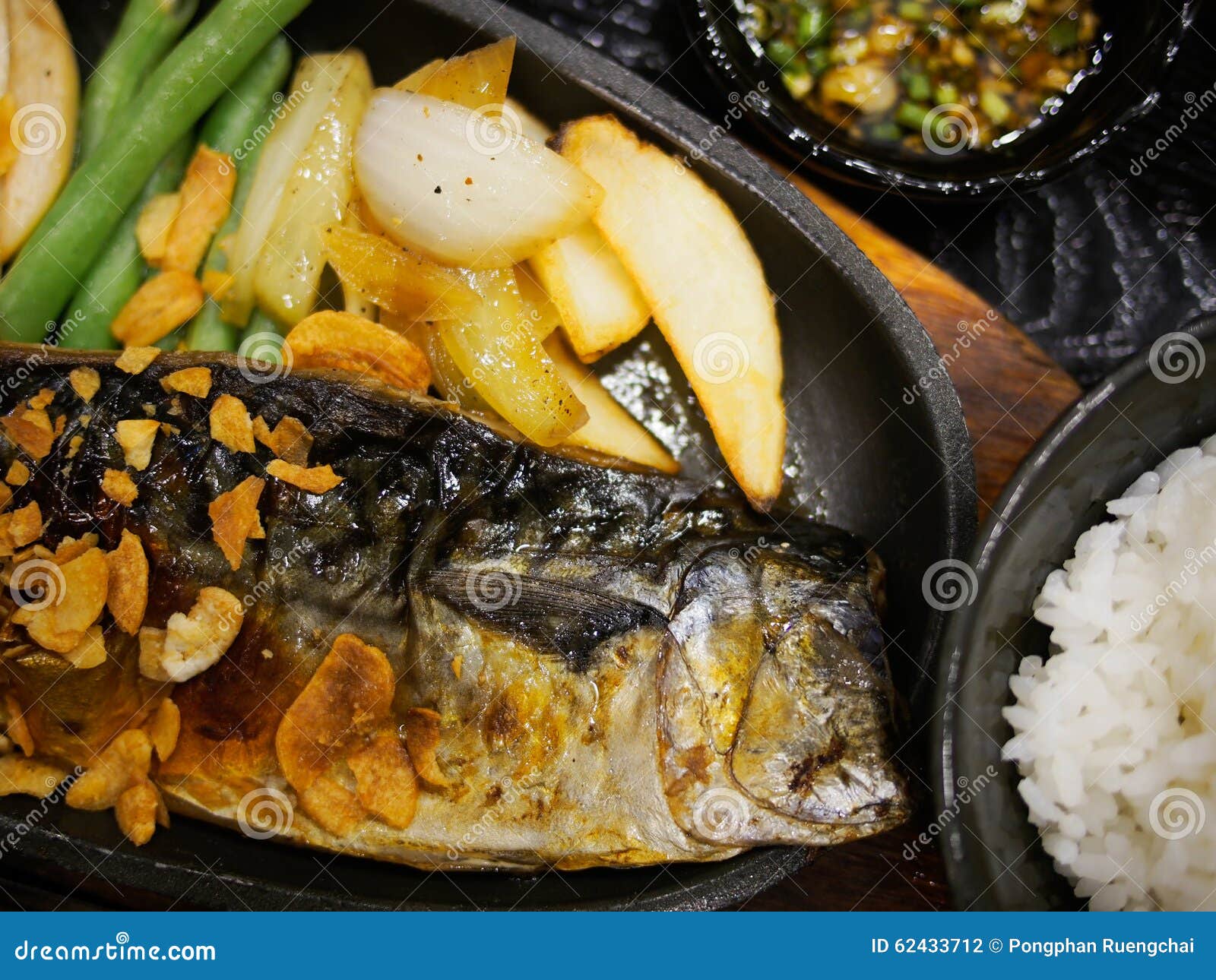 Grill saba barbecue stock photo. Image of prepared, meal - 62433712