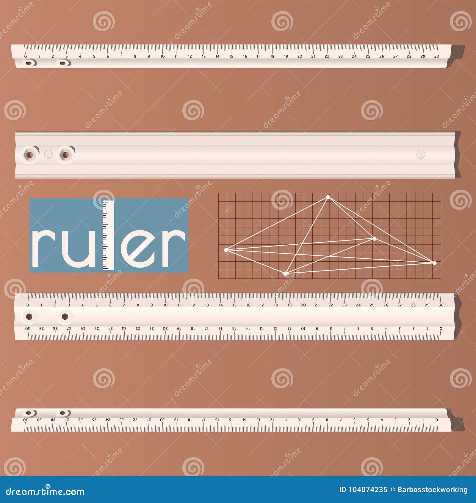 Grille de tabulation illustration stock. Illustration du plastique ...