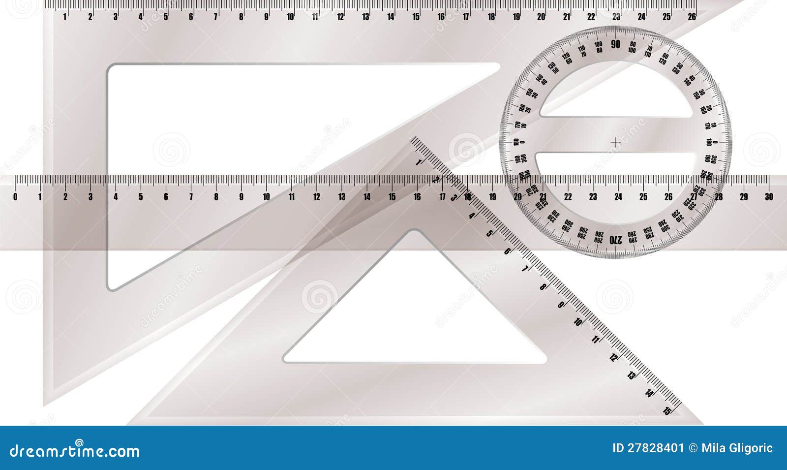 Grille De Tabulation Et Rapporteur Illustration de Vecteur ...