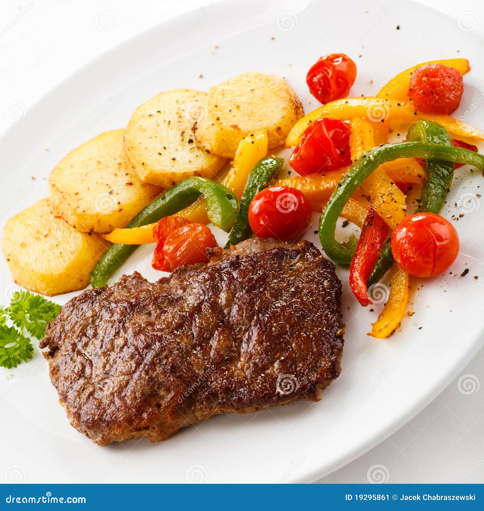 Grilled beef stock image. Image of fillet, meal, delicious - 19295861
