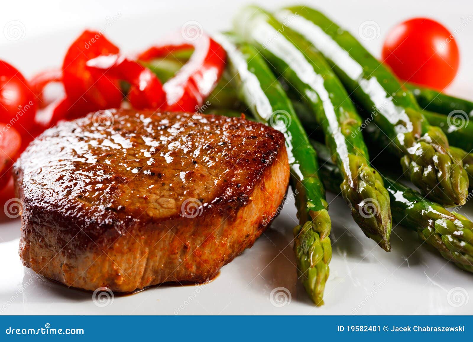 Grilled beef stock image. Image of lunch, eating, appetizers - 19582401