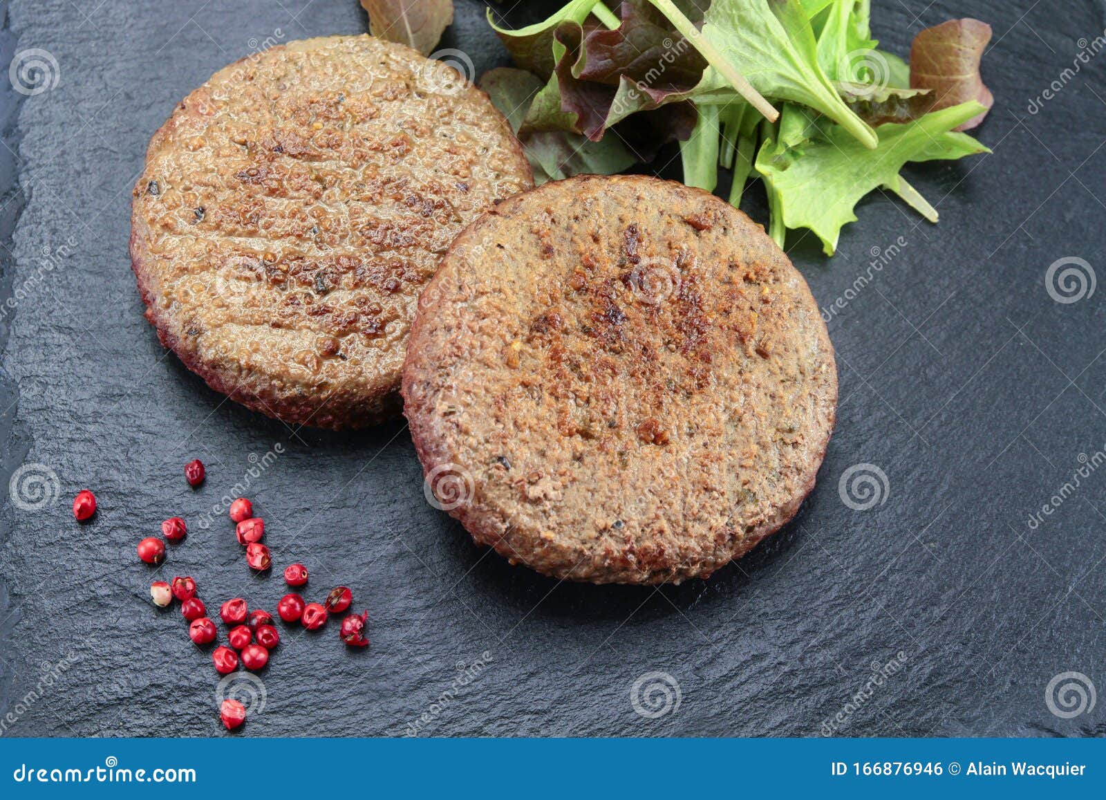 Grilled beef ground steak stock photo. Image of barbecue - 166876946