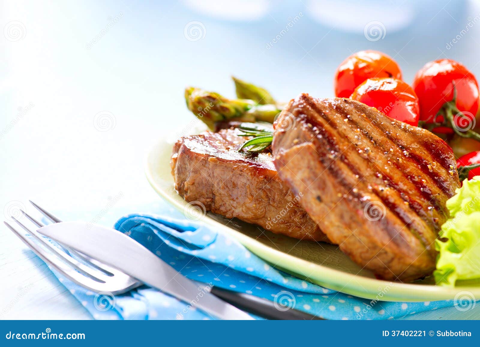 Grilled Beef Steak stock image. Image of dinner, meat - 37402221