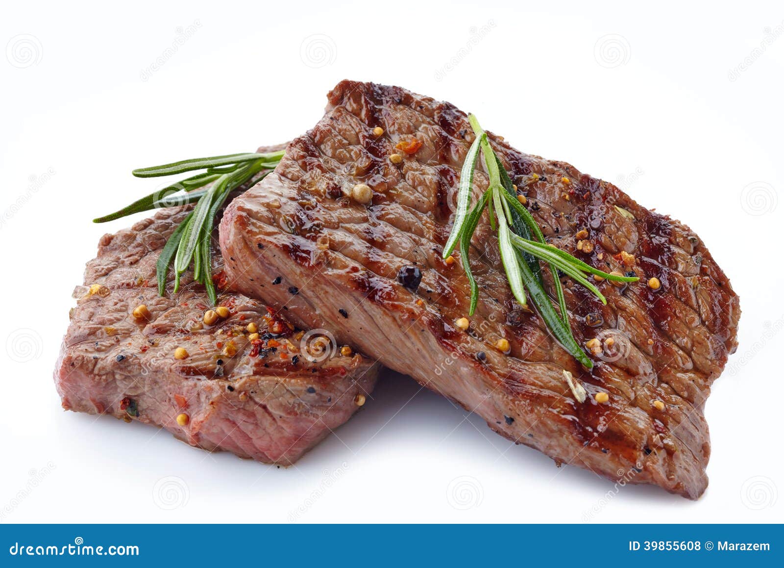 Grilled beef steak stock photo. Image of loin, background - 39855608