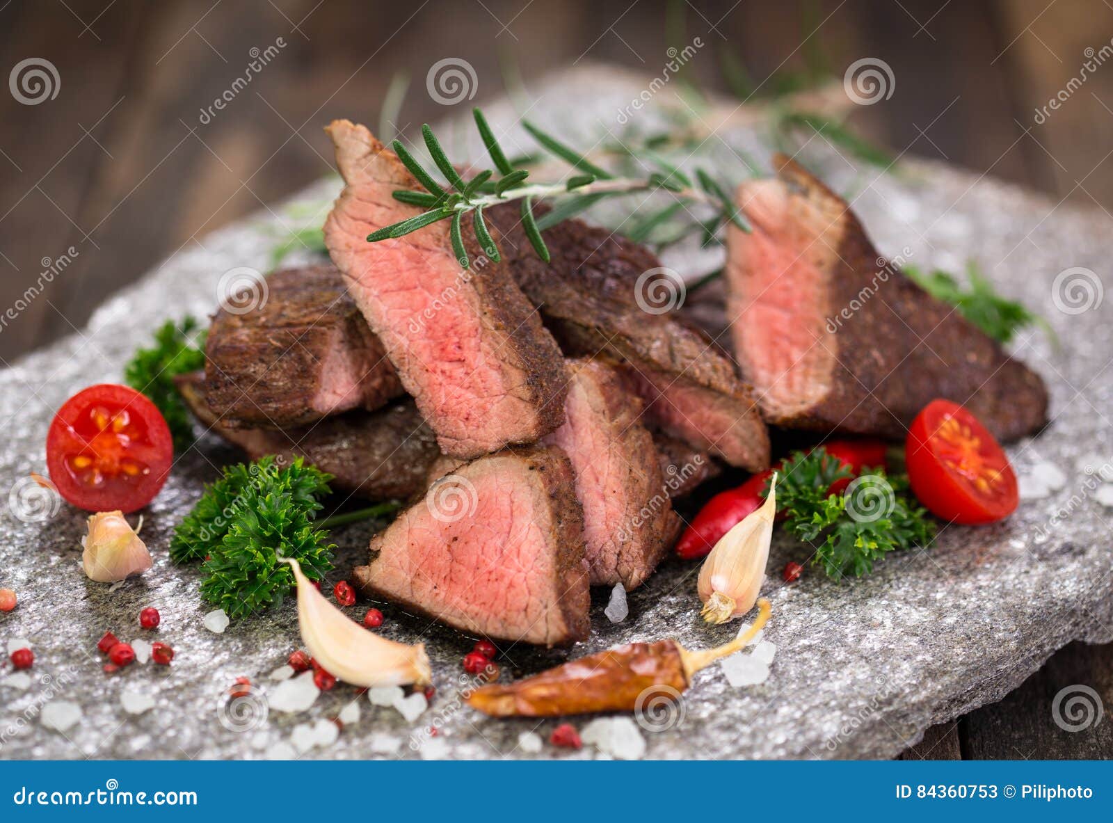 Grilled beef steaks stock image. Image of roasted, juicy - 84360753