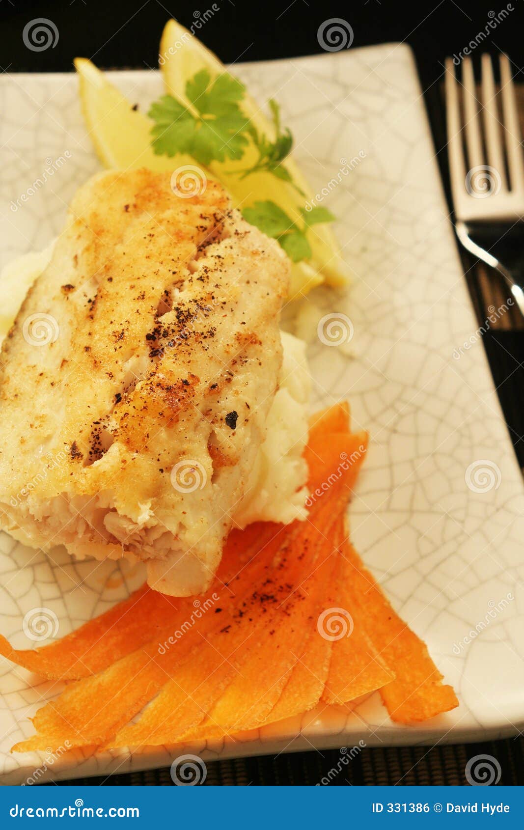 Grilled Blue Grenadier 2 stock photo. Image of lean, blue - 331386