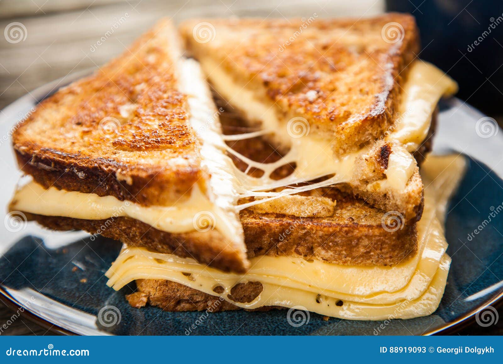 Grilled cheese sandwich stock image. Image of crispy - 88919093