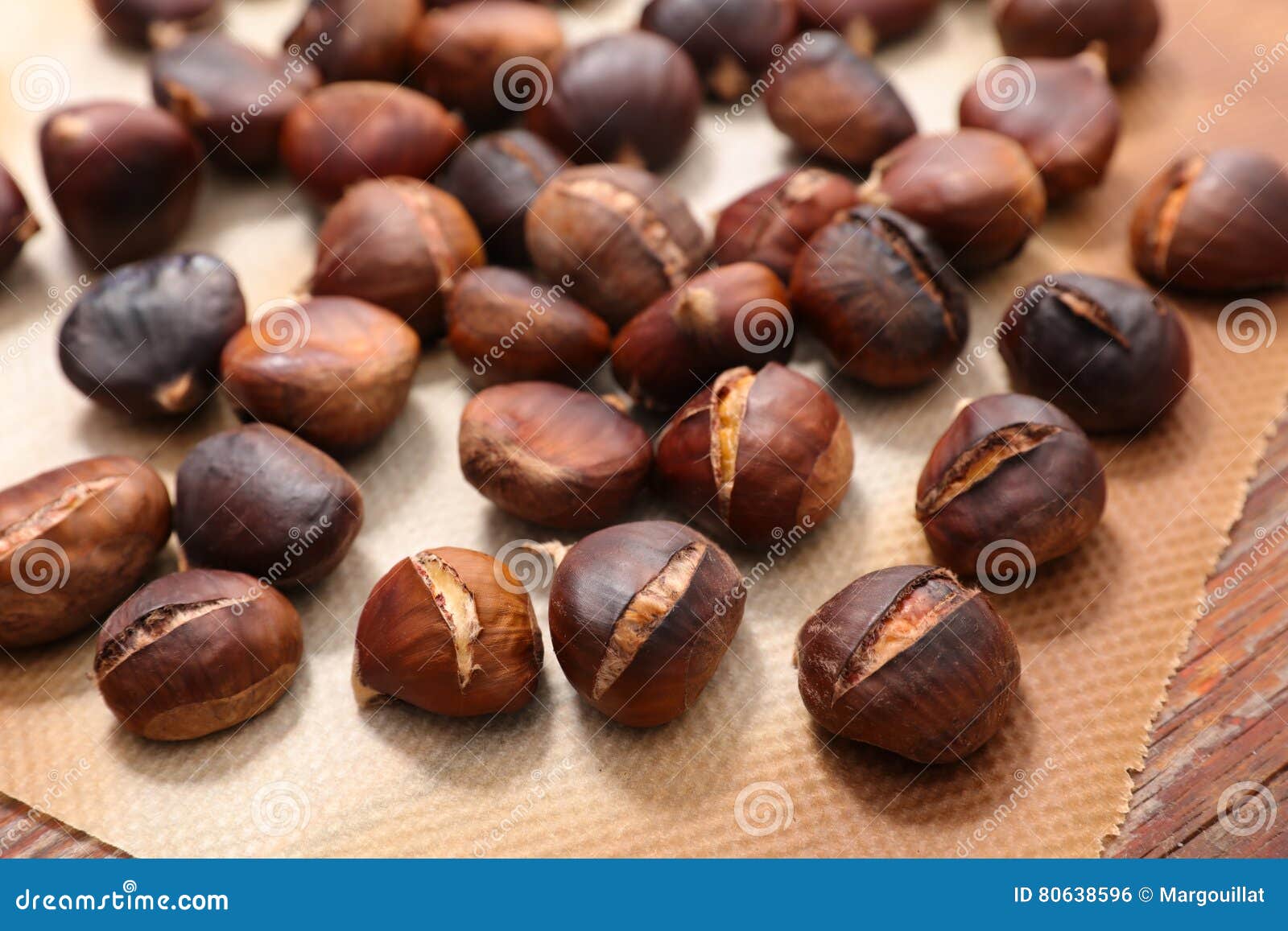 Grilled chestnut stock photo. Image of fruit, cuisine - 80638596