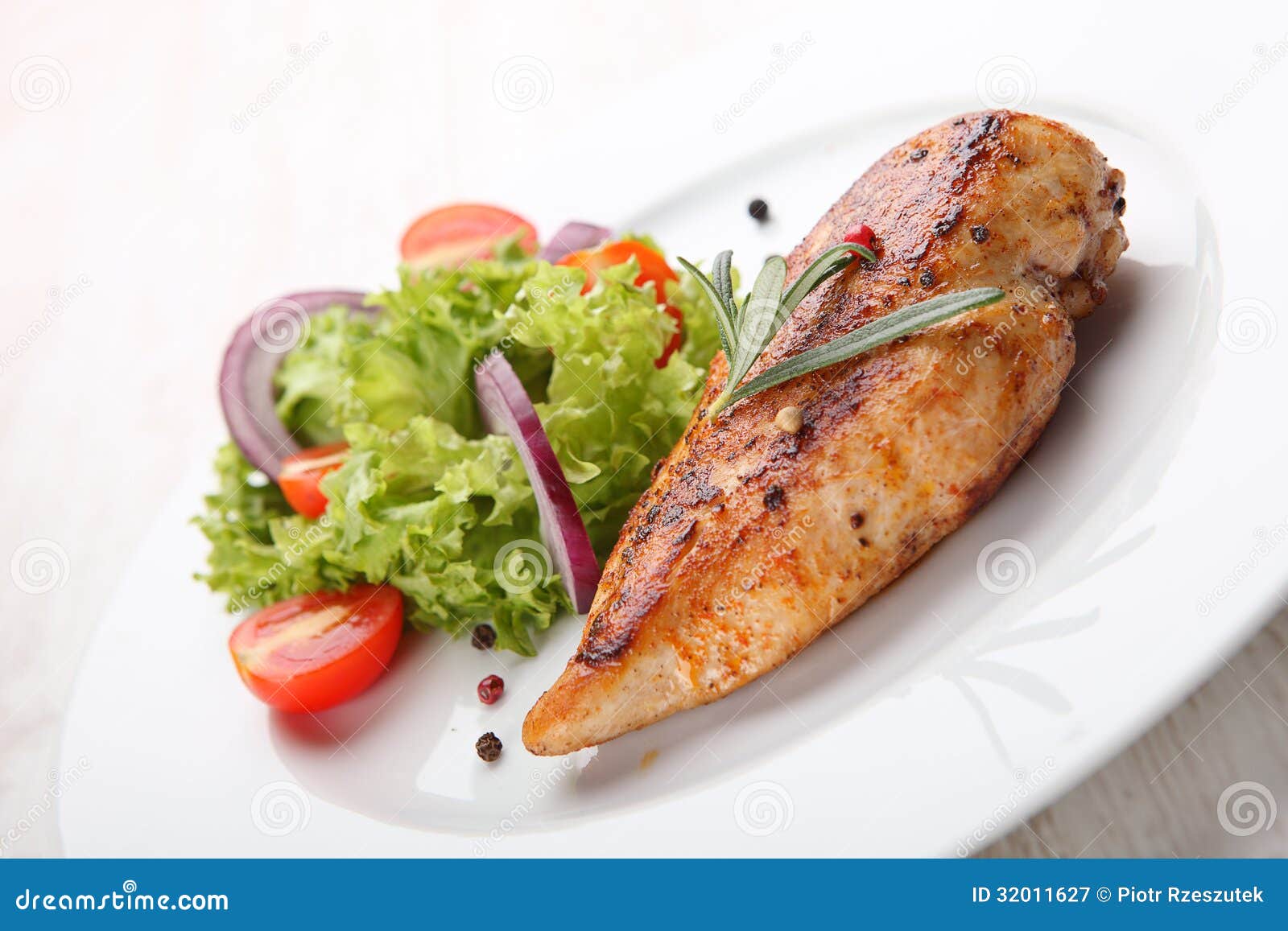Grilled chicken filet stock image. Image of rustic, delicious - 32011627