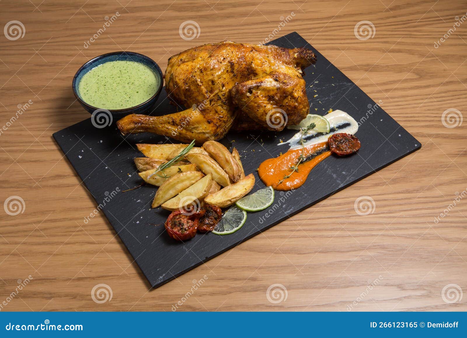 Grilled chicken stock image. Image of closeup, picnic - 266123165