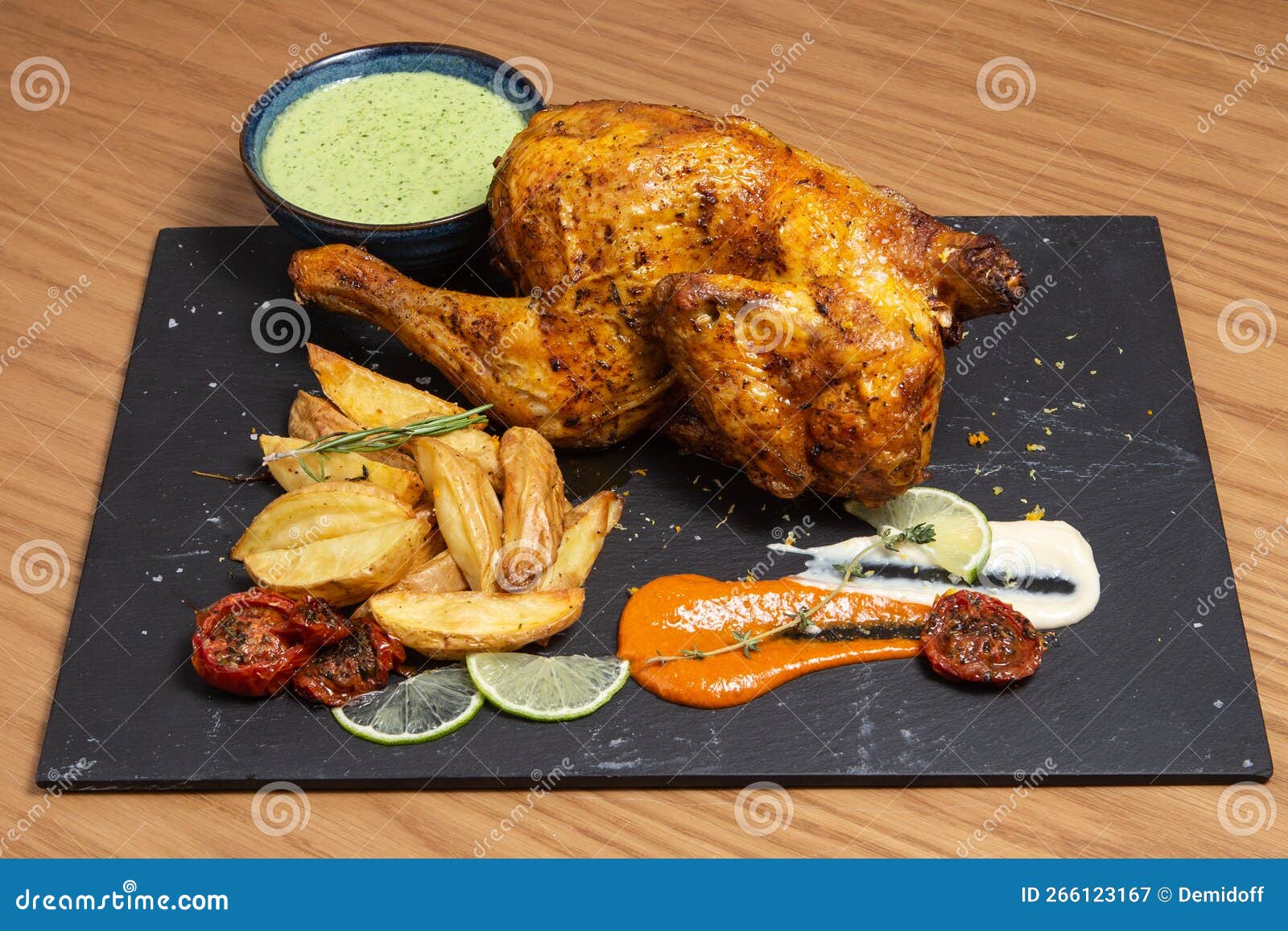 Grilled chicken stock image. Image of white, closeup - 266123167