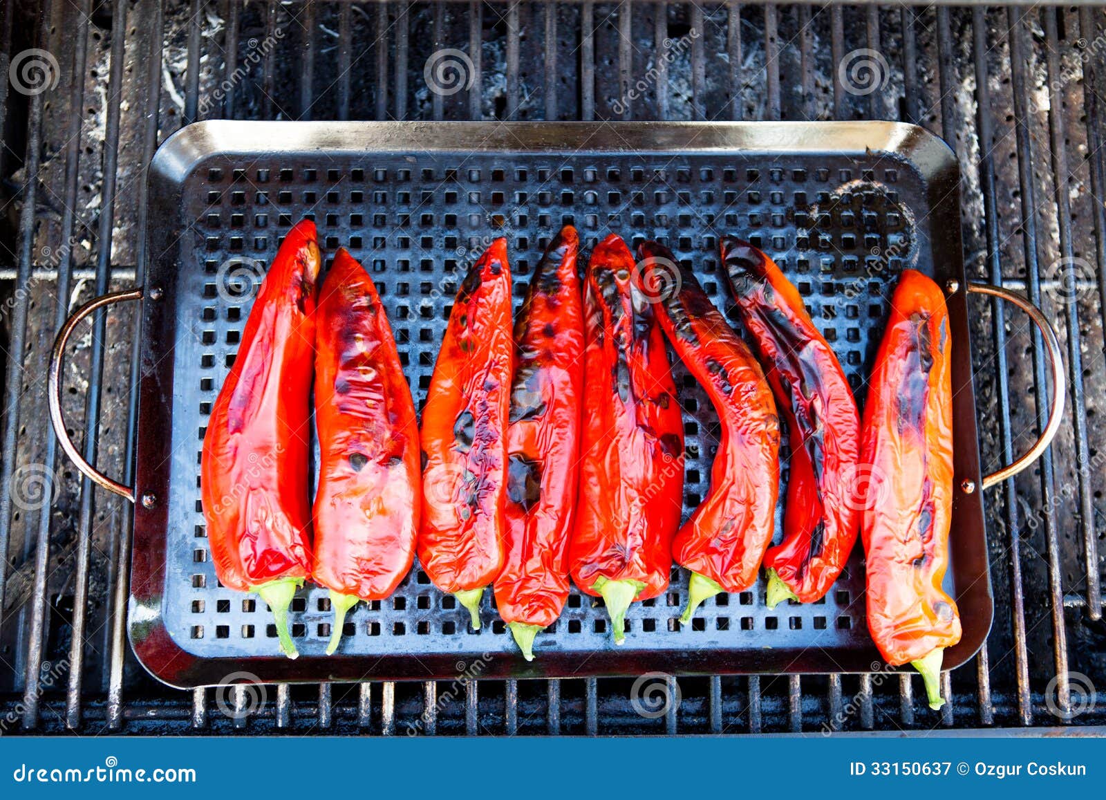 Grilled Chili stock image. Image of grilled, health, cooking - 33150637