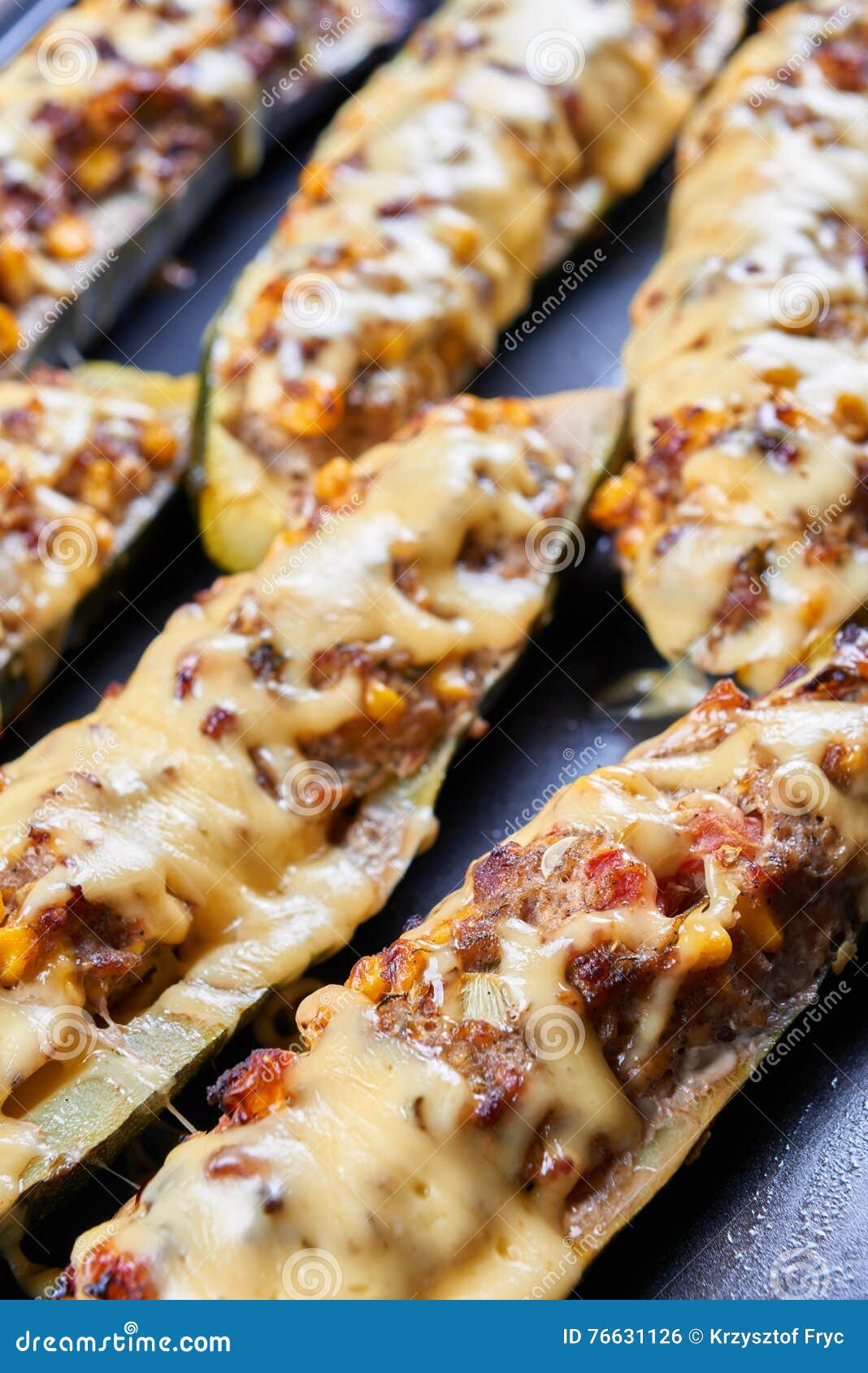 Grilled courgettes stock photo. Image of gourmet, basil - 76631126