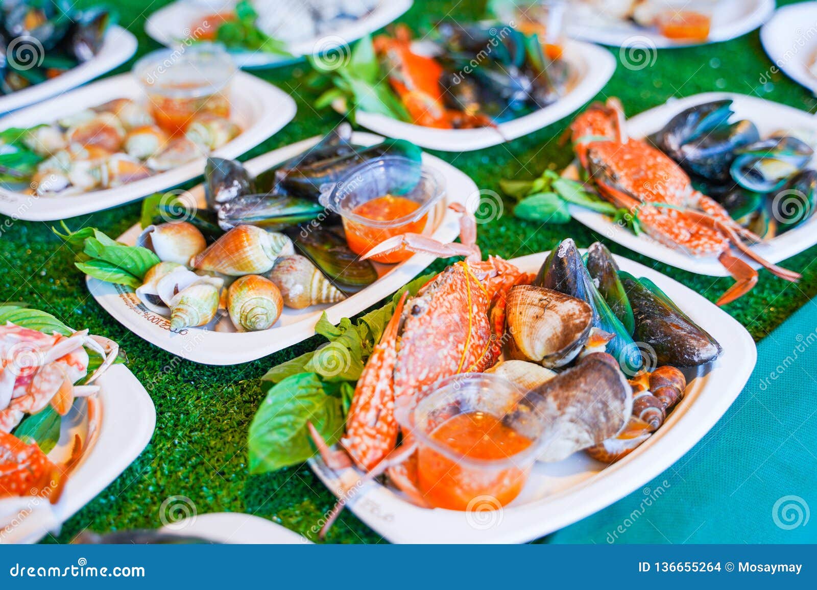 Grilled Crab and Shell Ready To Eat Stock Photo - Image of crab ...