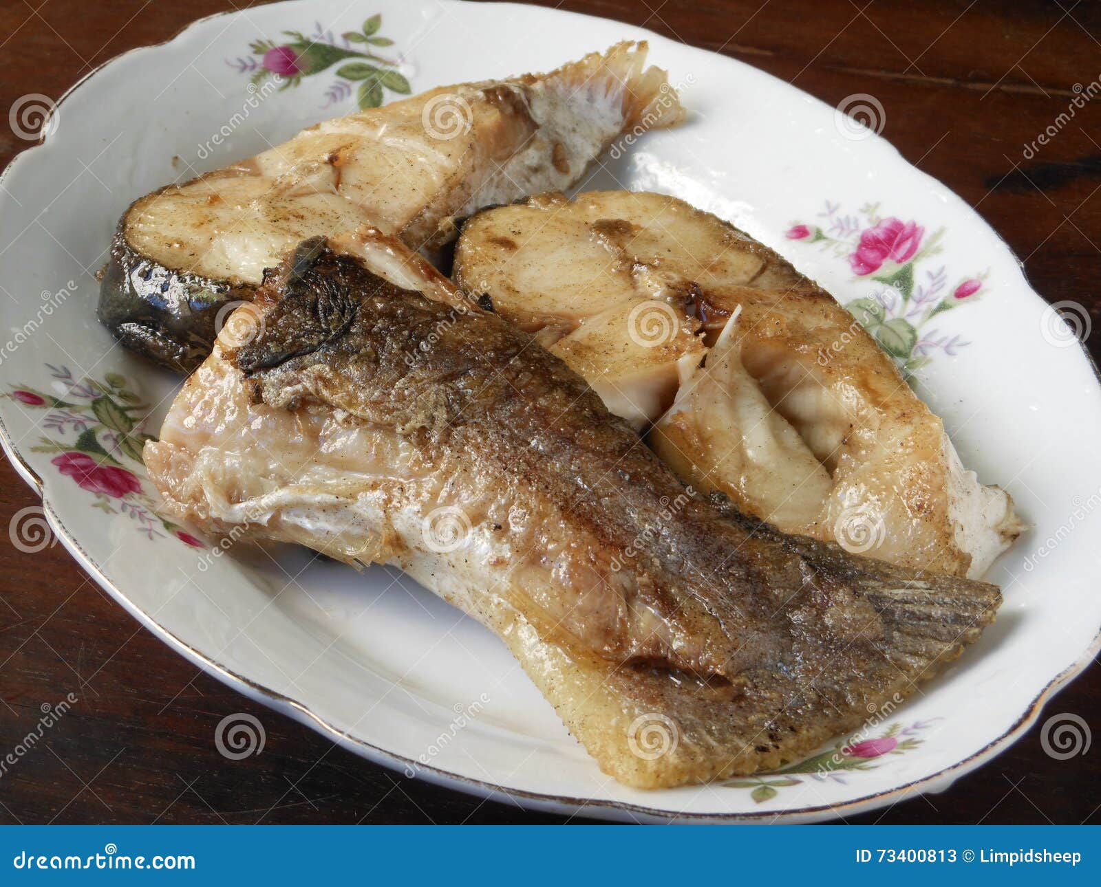 Grilled Eel Fish Fillets Seafood Stock Image - Image of order, cooking ...