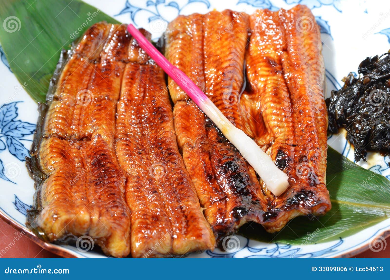 Grilled eels stock photo. Image of japanese, meal, unagi - 33099006