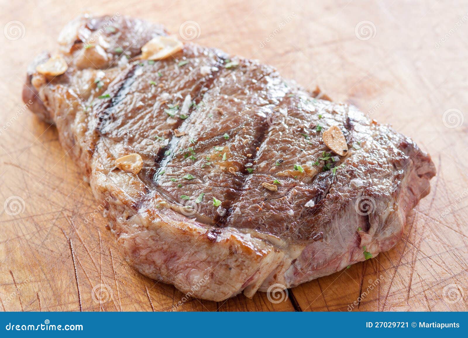 Grilled entrecote stock image. Image of steak, meat, grill - 27029721