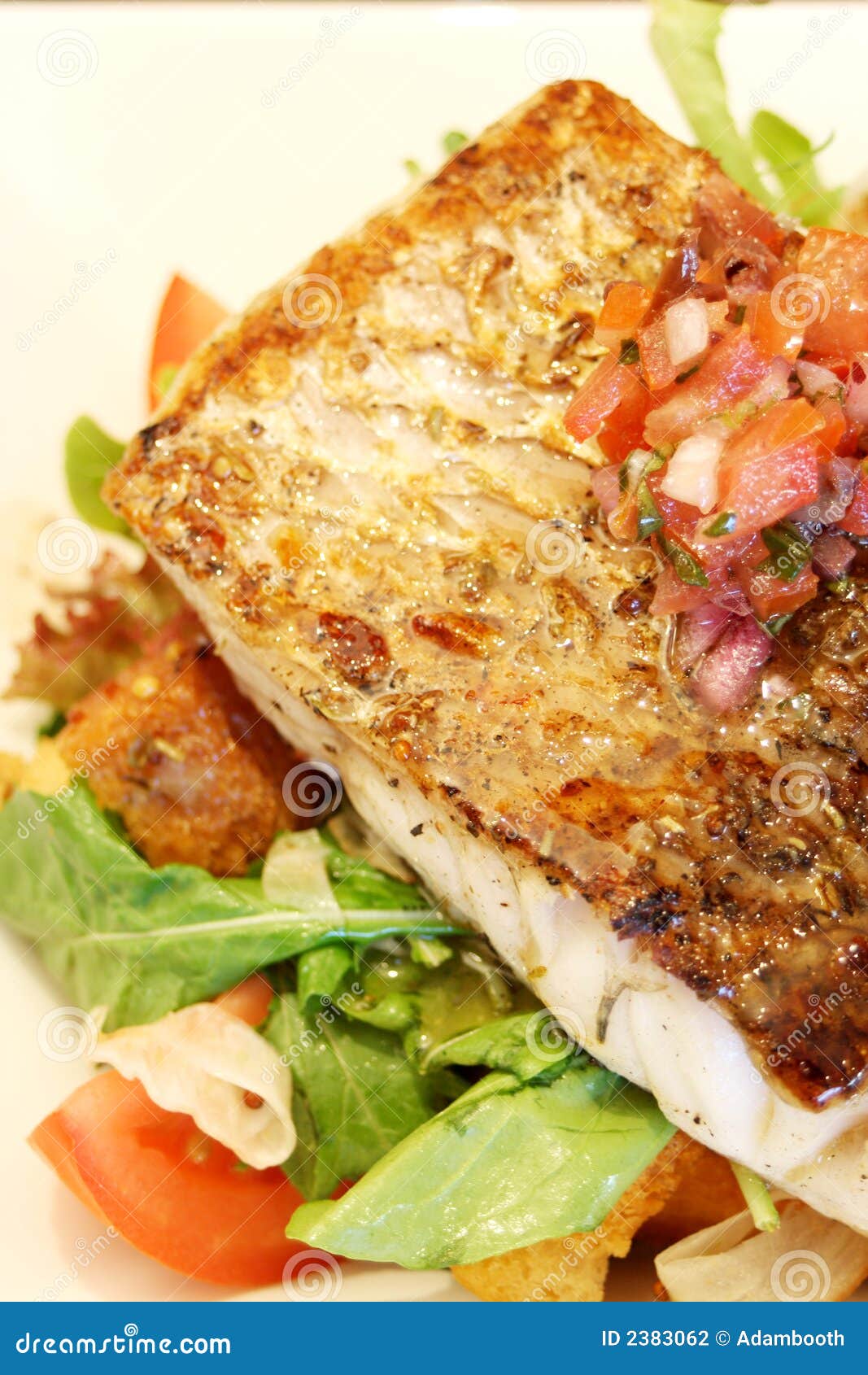 Grilled Fish stock photo. Image of lunch, dine, cook, tasty - 2383062