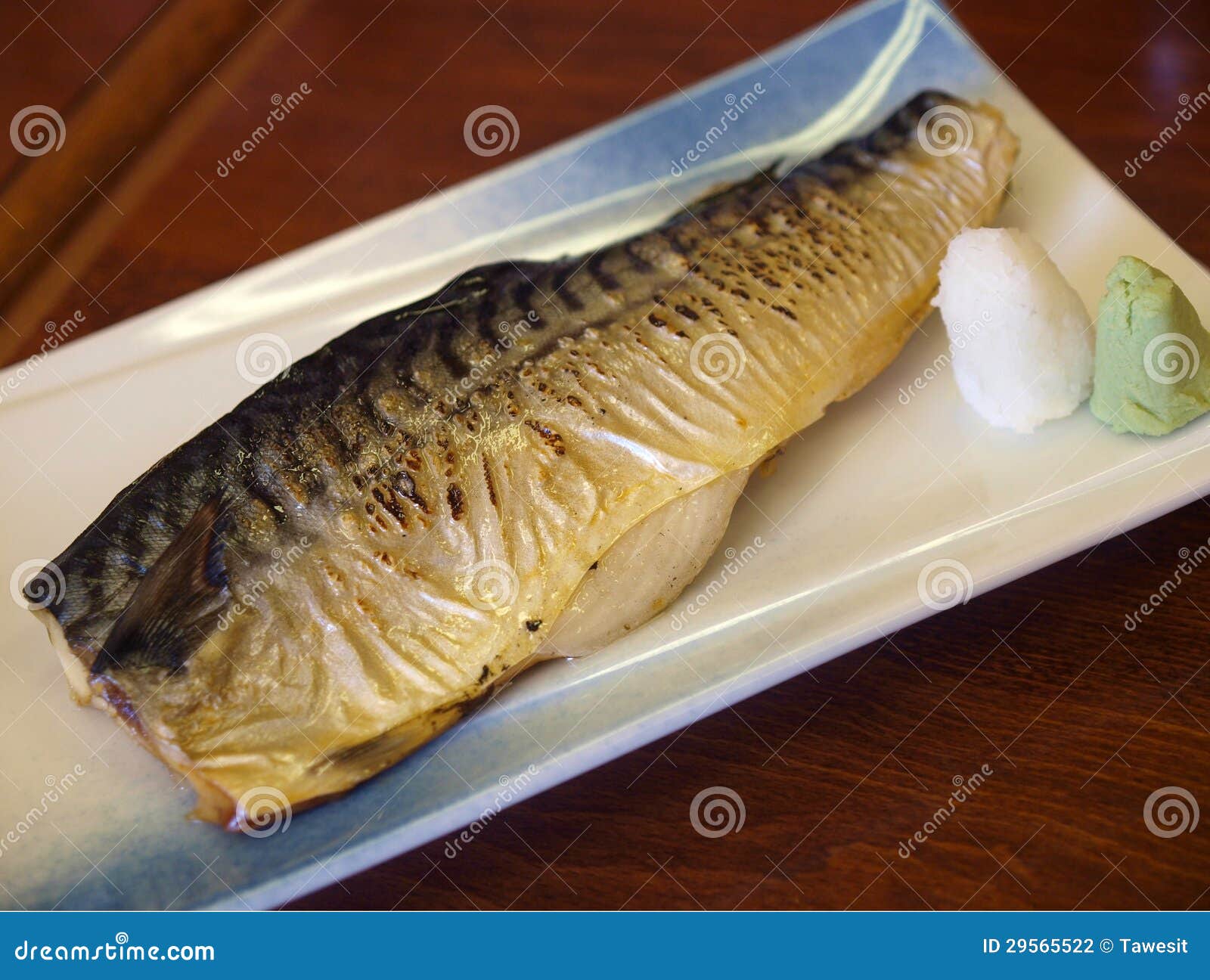 Grilled Fish Japanese Style Stock Photo - Image of east, cuisine: 29565522