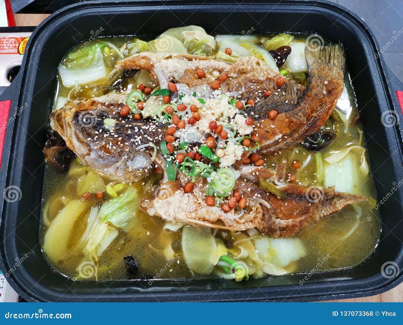 Grilled fish stock photo. Image of salty, sechuan, fish - 137073368